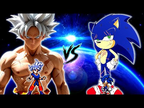 Goku TP V4 OP (all form) VS Multiverse Sonic V2 OP (all form) in Jump ...