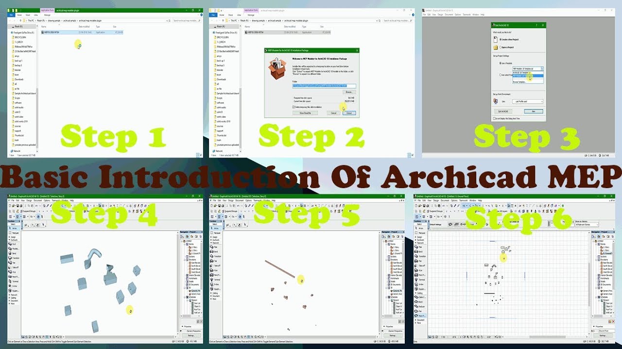🔥💡🔥 Simple steps to add Archicad MEP plugin in Archicad specially for ...