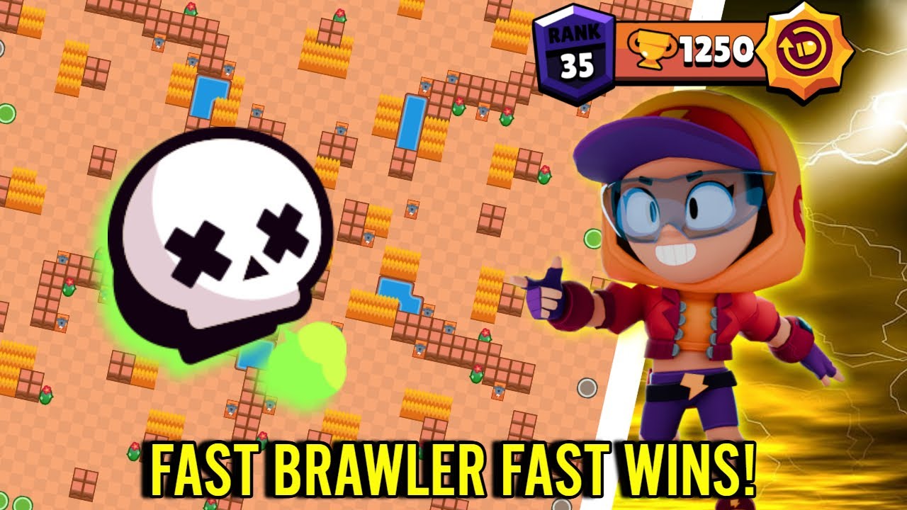 FAST BRAWLER FAST WINS!!! | Max Rank 35 In Solo Showdown Full Guide ...