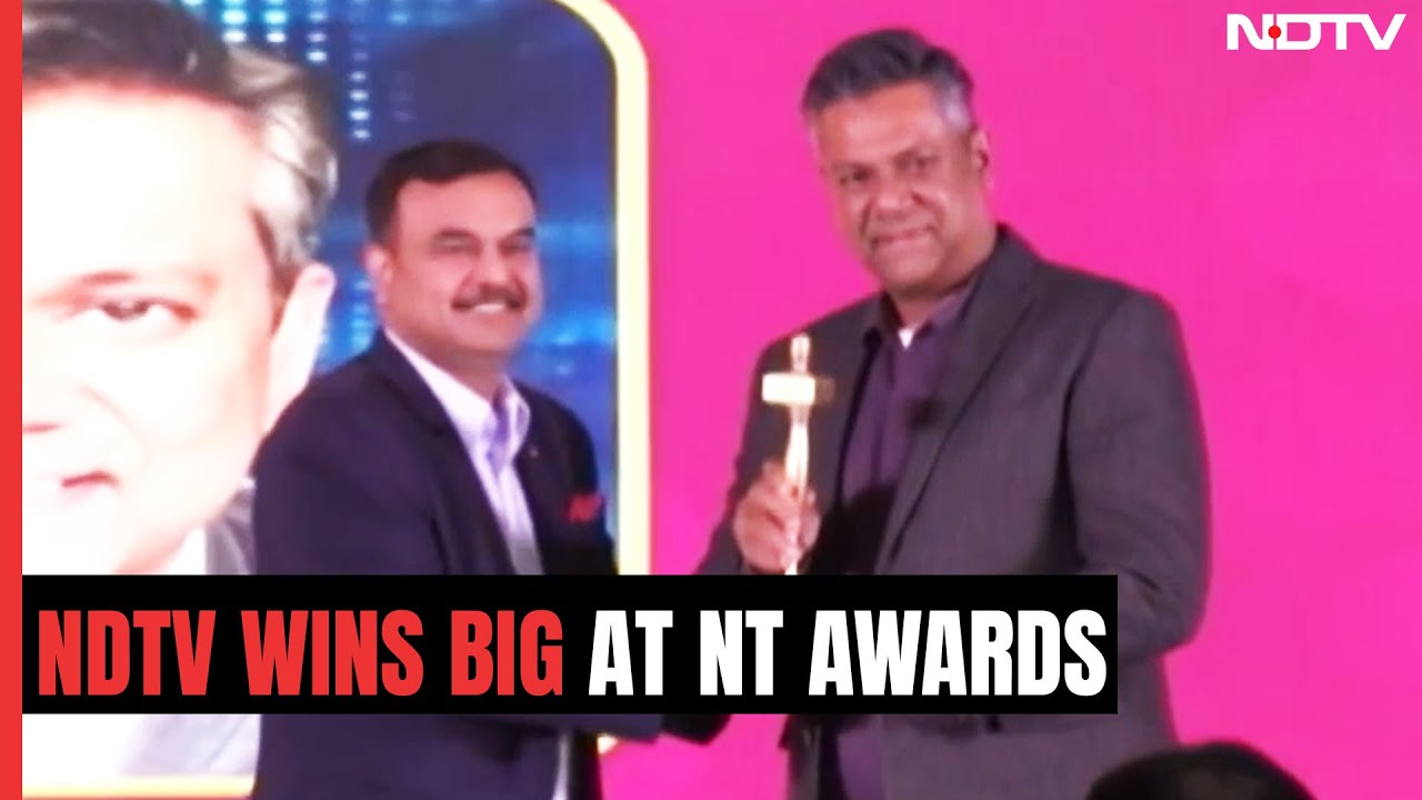 NDTV Bags Best TV News Reporter, Best Talk Show, Best Sports Special ...