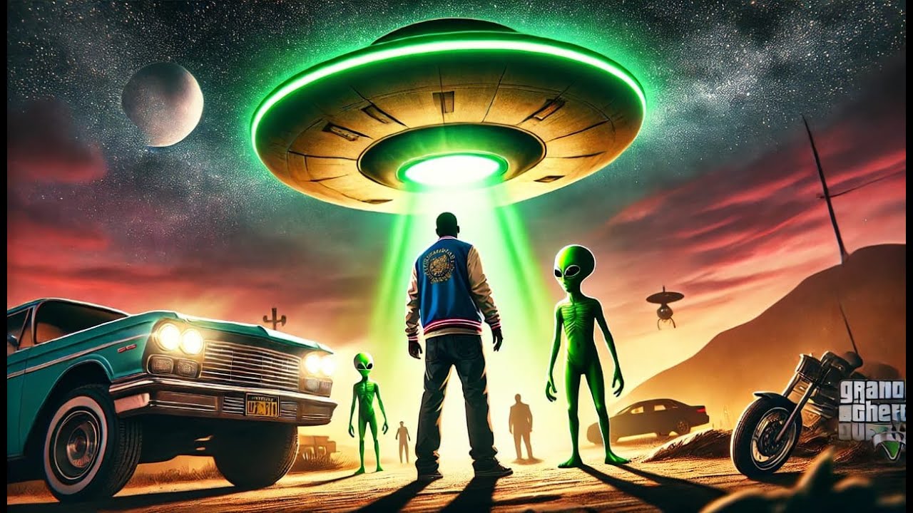 Alien 👽 In GTA 5 | GTA 5 Main Mile Alien | GTA 5 Alien Ke Sath Ladai ...