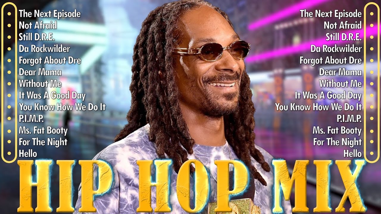 90'S BEST RAP MIX - OLD SCHOOL HIP HOP PLAYLIST - SNOOP DOGG, 2PAC, 50 ...