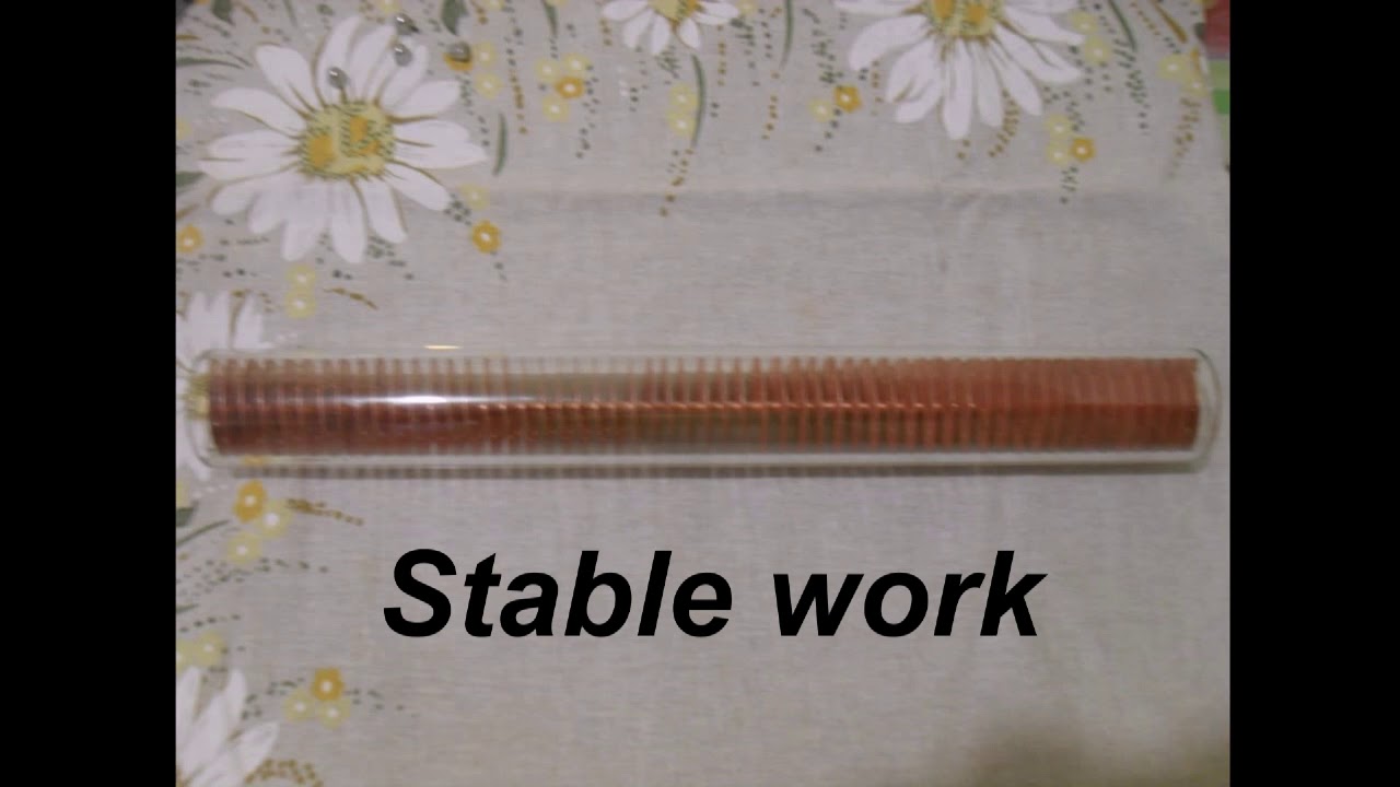 Klamp 2" Borosilicate glass copper spiral 20 inch zero resistance ...