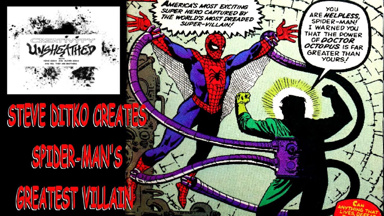 STEVE DITKO CREATED SPIDER-MAN'S GREATEST VILLAIN, DOCTOR OCTOPUS! 🐙 ...