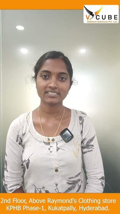 Python Student review | V CUBE Software Solutions Pvt. Ltd. KPHB - YouTube