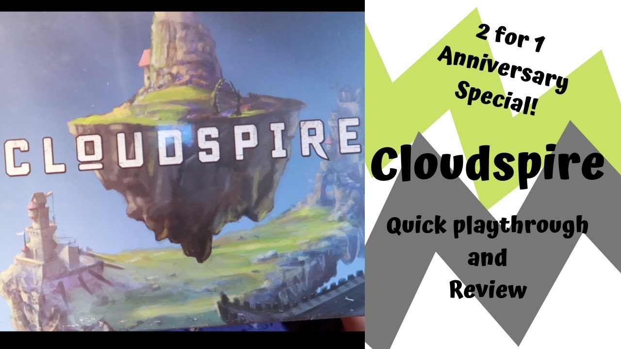 Vlog #59 - Cloudspire Quick Playthrough and Review - YouTube