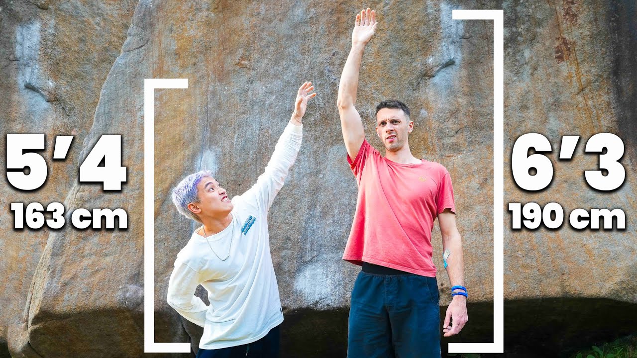 Tall Climber VS Small Climber - Whats Better Outside? - YouTube