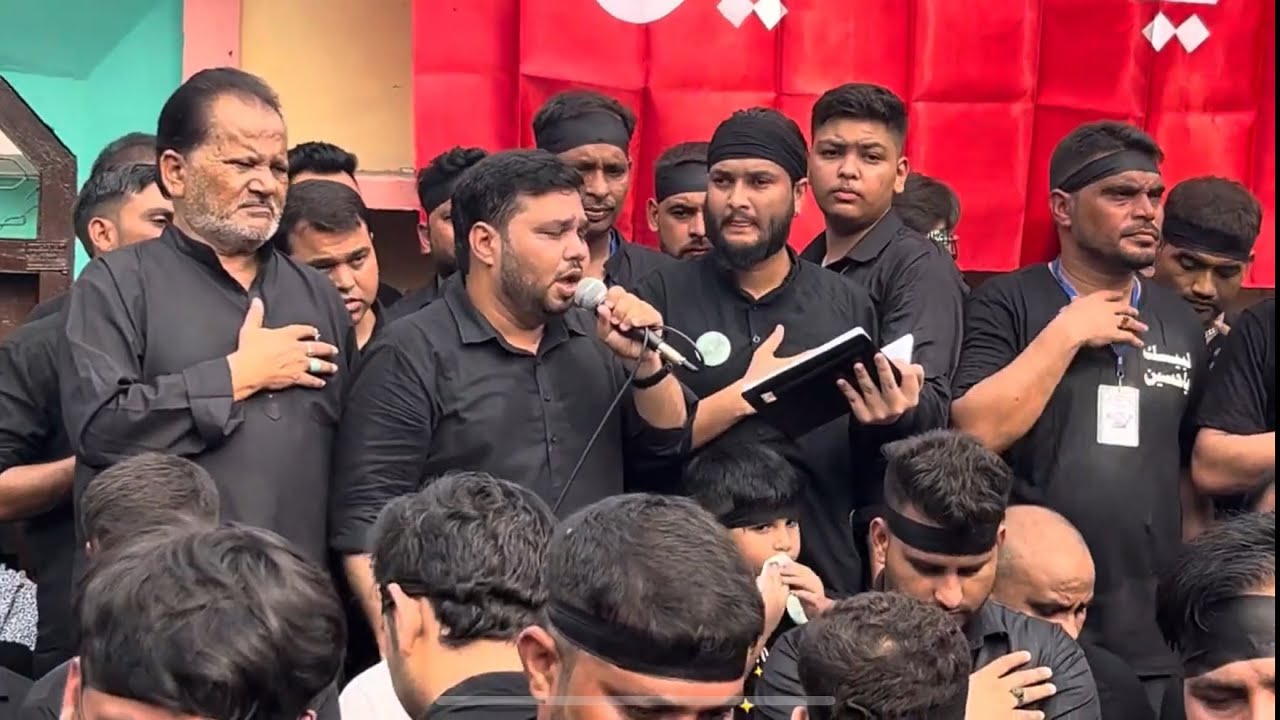 Ayaz Abbas New Noha 2024 | 4 Muharram Anjuman e Yaadgar e Hussaini ...