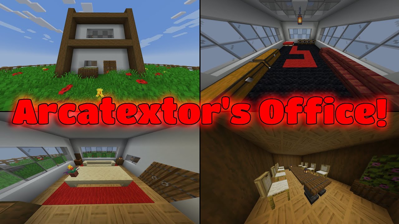 Showing you my Cozy Office I Made in Minecraft! - YouTube