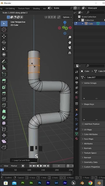 Make Pipes in 30 sec in Blender - YouTube