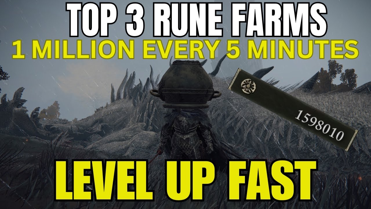 Top 3 Best Rune Farms In Early Game you can make millions with in Elden ...