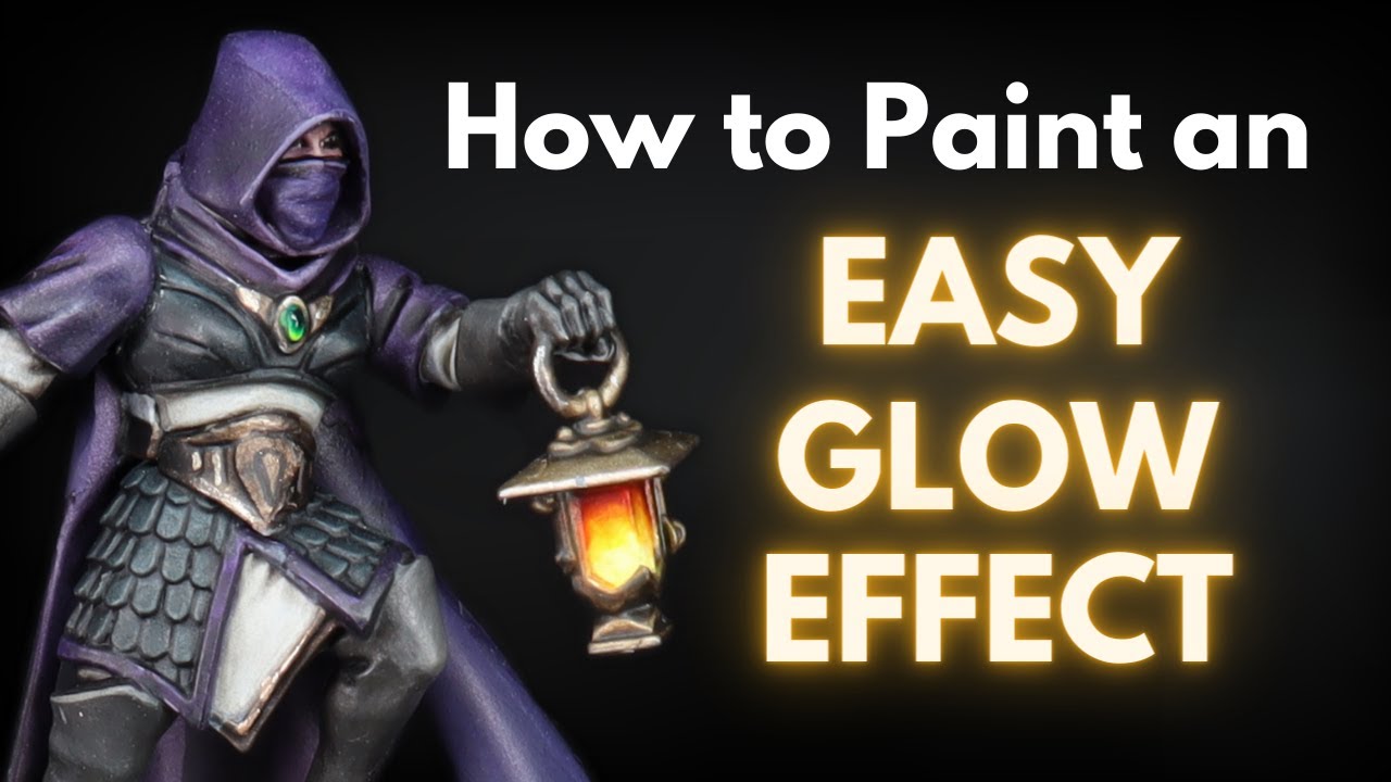 Painting a Glow Effect for Beginners - YouTube