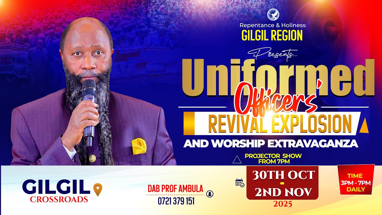 GILGIL REGION UNIFORMED OFFICERS' REVIVAL MISSION - DAY 1 || 30.10.2025 ...