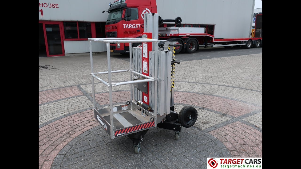 776847 REECHCRAFT POWERLIFT PL50 VERTICAL MAST WORKLIFT 619CM 2013 ...