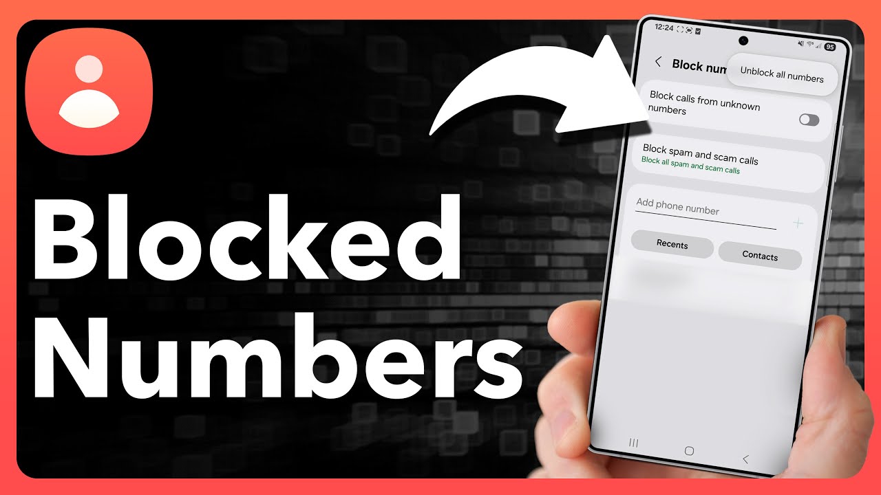 How To See Blocked Numbers On Android - YouTube