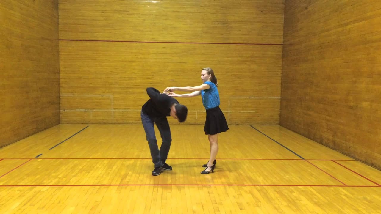 Thread the Needle Swing Dance - YouTube