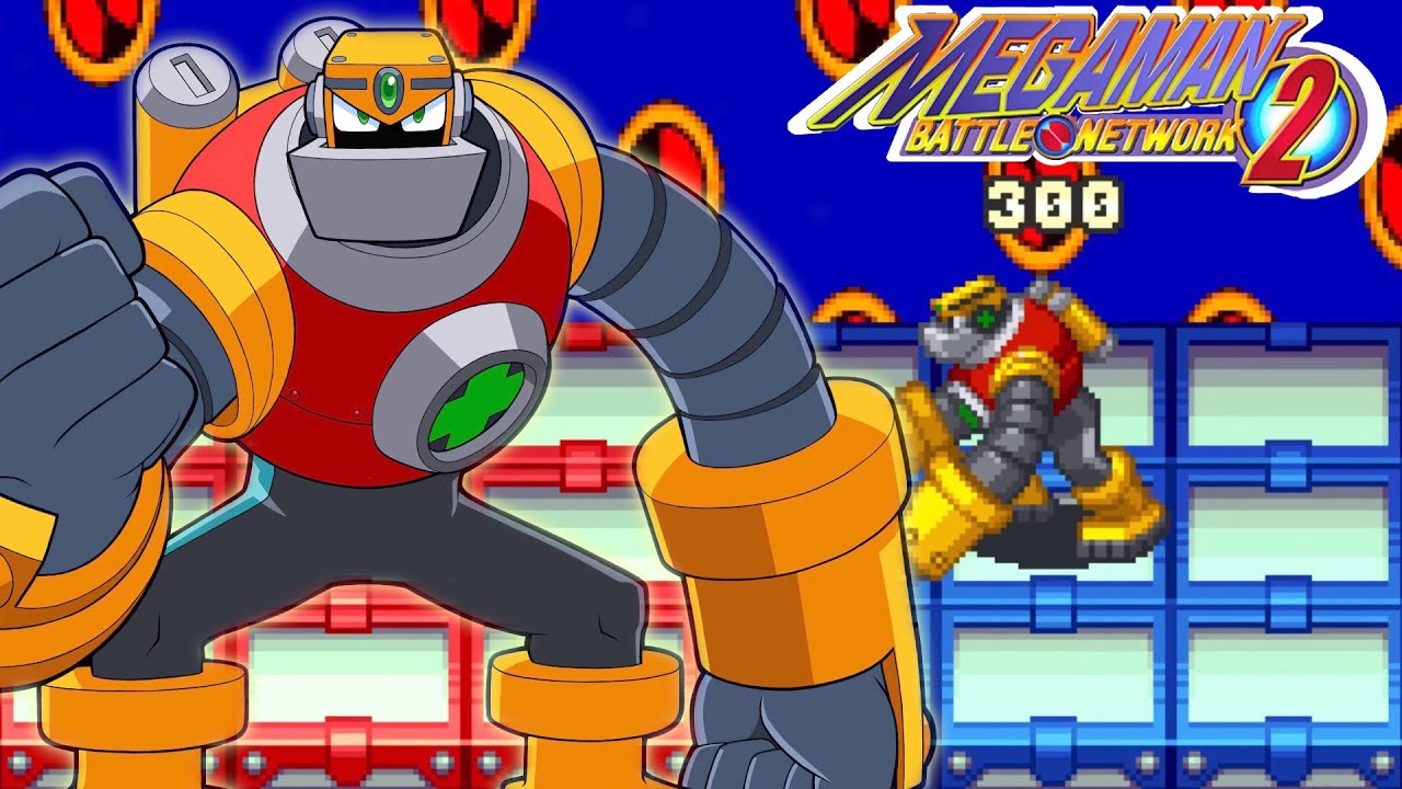 [Boss] GutsMan First Encounter - Megaman Battle Network 2 Legacy ...