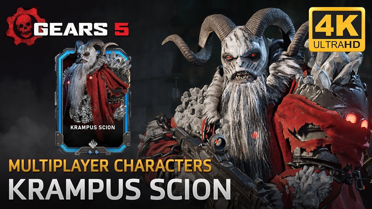 Gears 5 - Multiplayer Characters: Krampus Scion - YouTube
