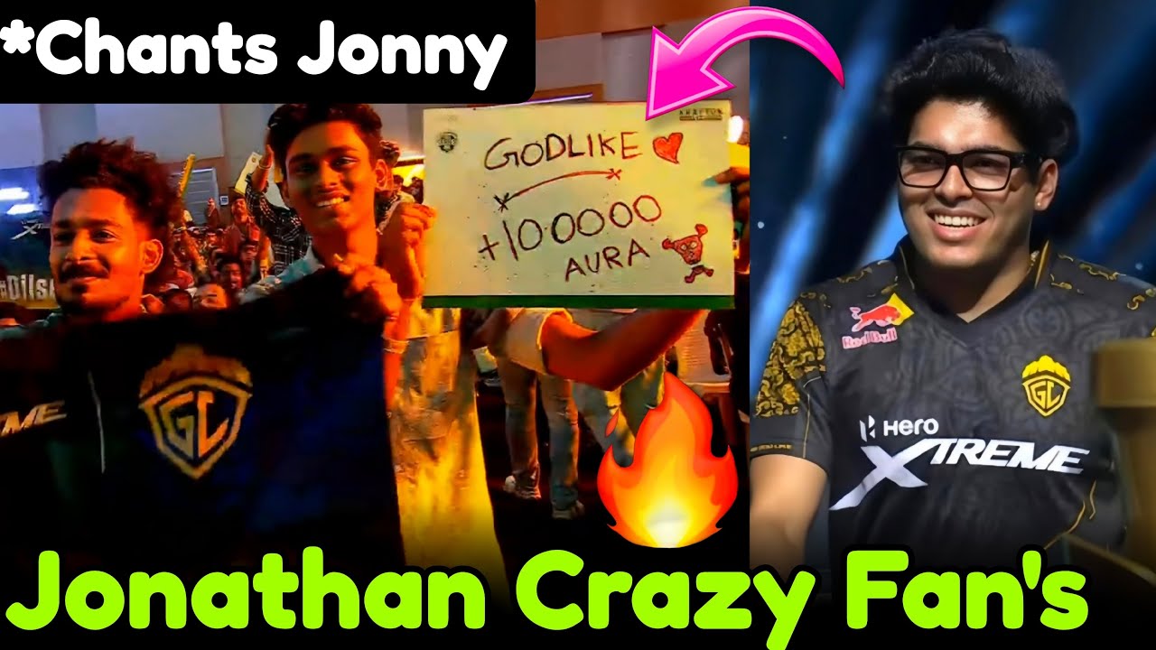 JONATHAN Crazy Fan's in LAN Chants Jonny Jonny 🔥 - YouTube