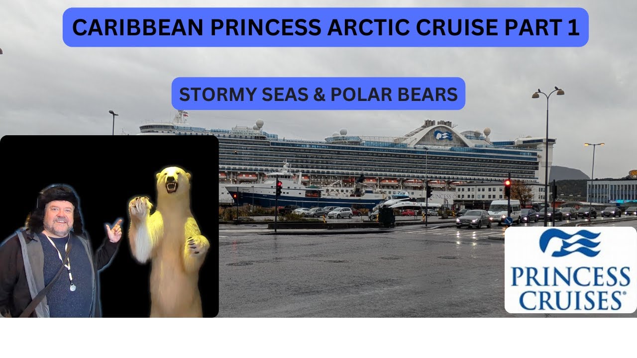 Caribbean Princess Arctic Cruise PART 1 Stormy Seas & Polar Bears. Did ...