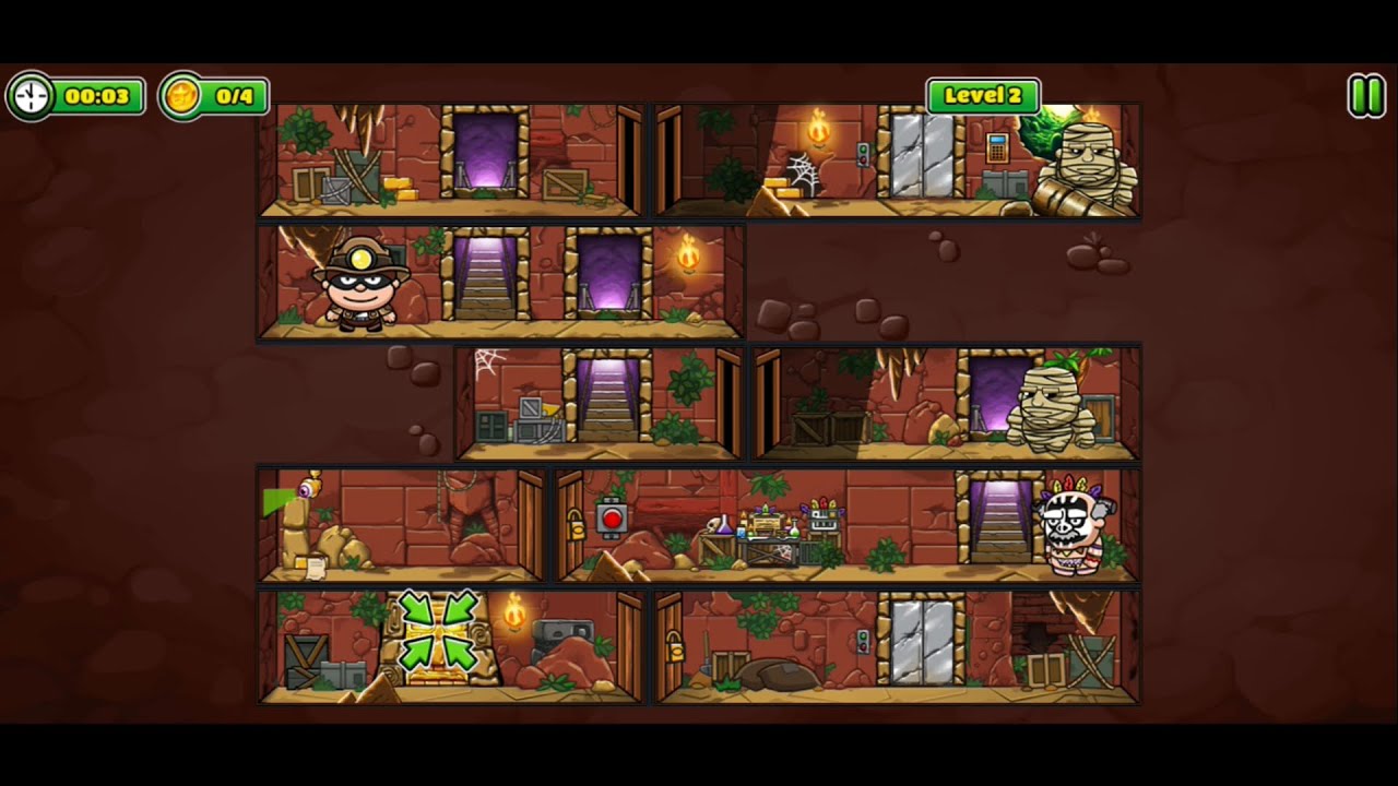 Bob The Robber 5: Temple Adventure (by Kizi Games) - free offline ...