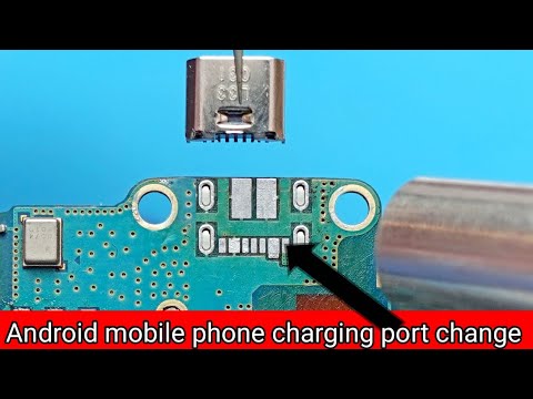 Smart Phone Charging Jack Replace Using Soldering Iron - YouTube
