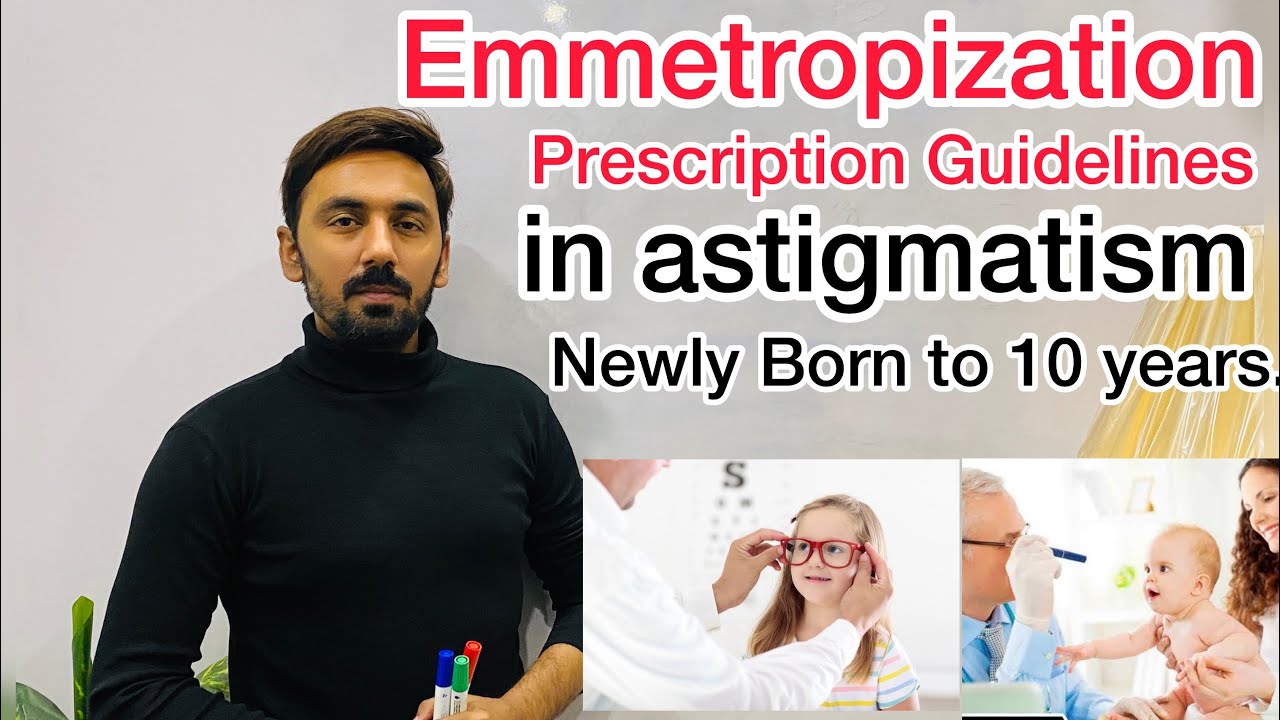 Prescription guidelines in astigmatism from newly born to 10 years ...
