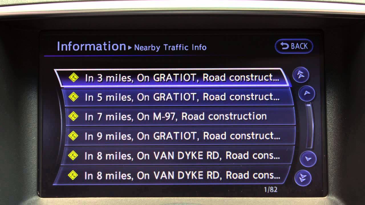 2015 Infiniti QX60 - SiriusXM® NavTraffic® (if so equipped) - YouTube