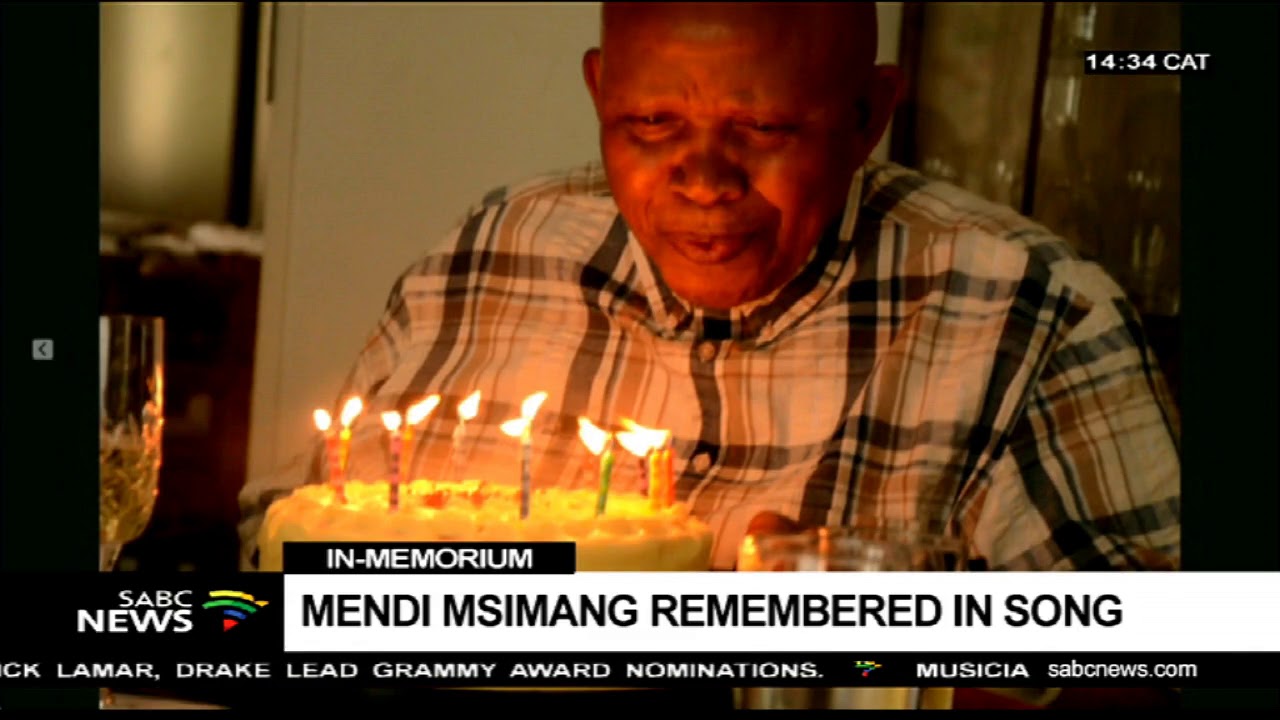 Mendi Msimang remembered in song - YouTube