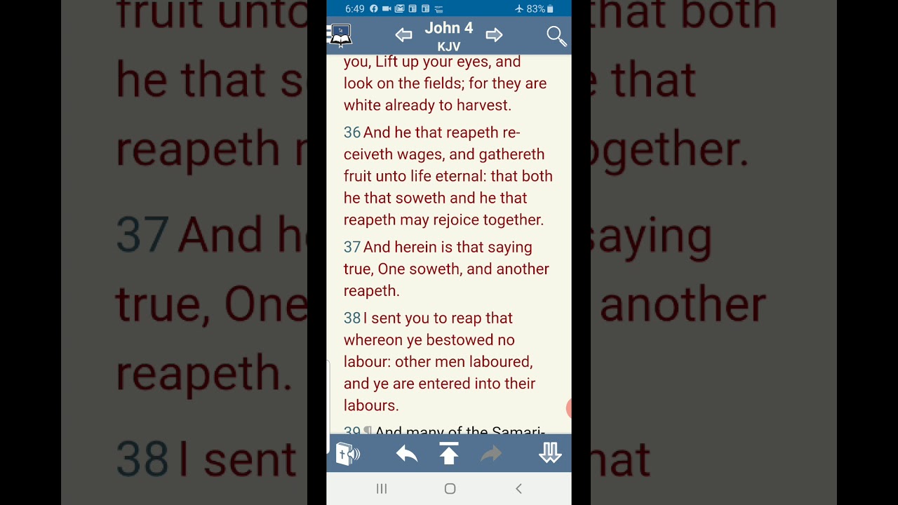 John 4:29‐42 God as satisfaction being our service - YouTube