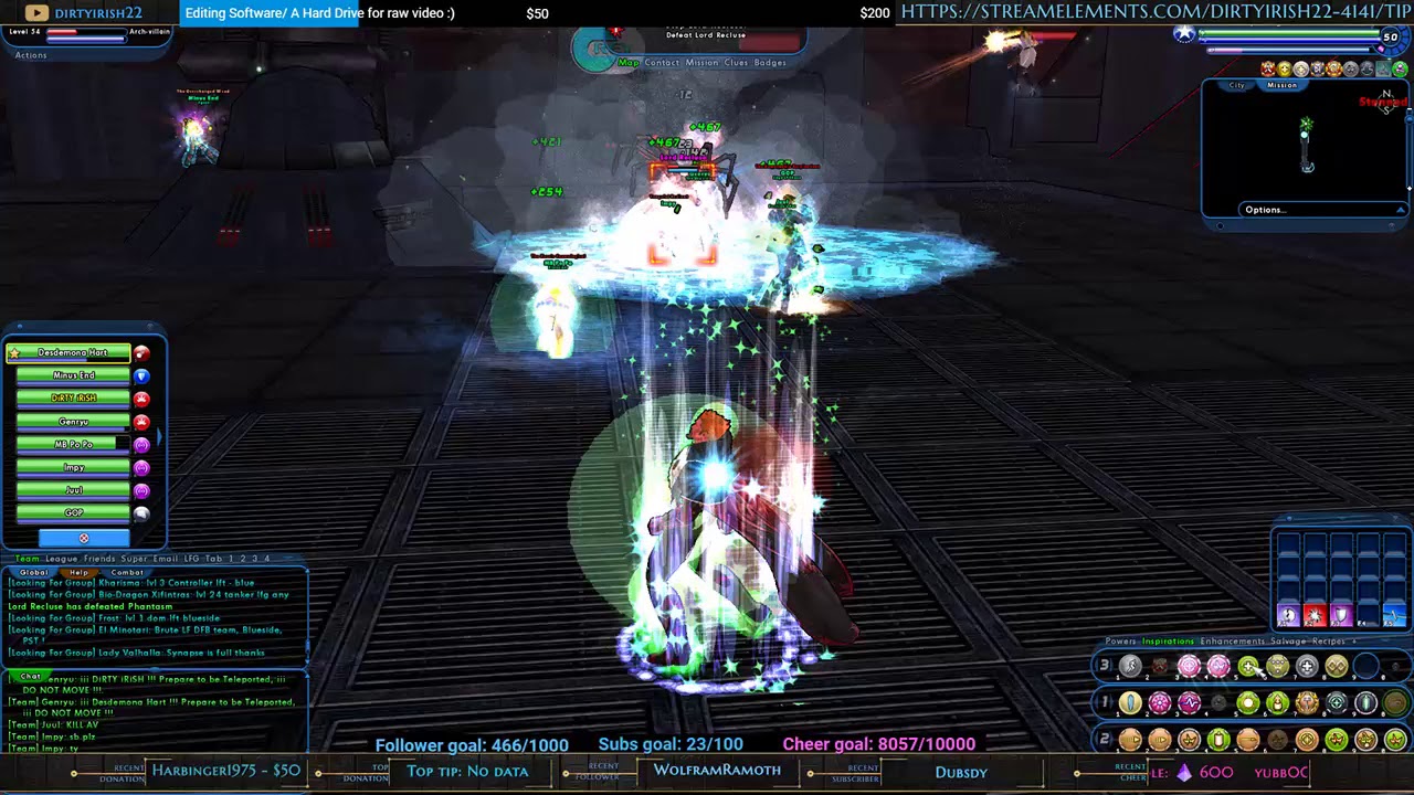 CITY OF HEROES: LORD RECLUSE DOWN!!! - YouTube