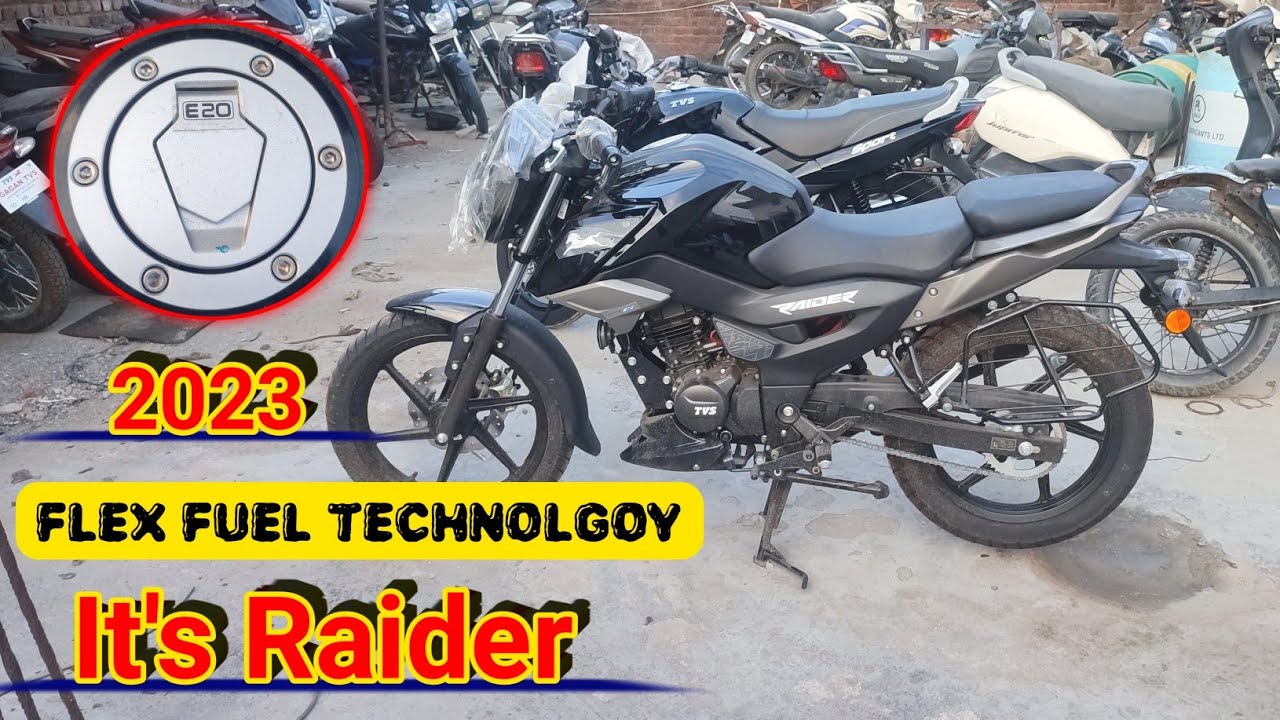 tvs raider flex fuel technology 2023 // tvs raider 125 bs7 2023 // tvs raider 2023 // raider bs7 ...