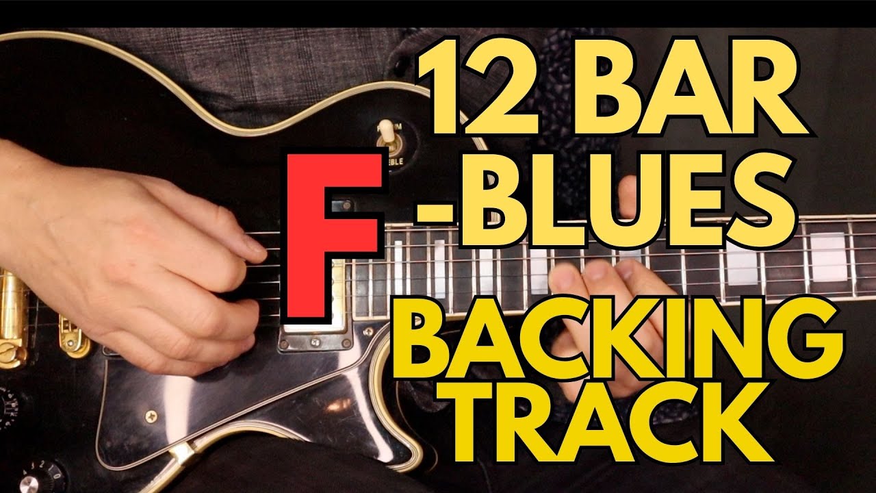 Blues Guitar Backing Track in F-Major - 125BPM Over 20 minutes play ...
