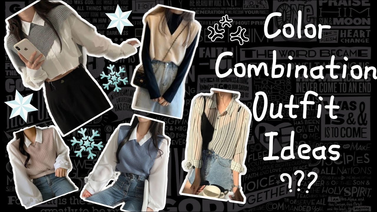 Color Combination Outfit Ideas || Girls Outfits || Dressing - YouTube