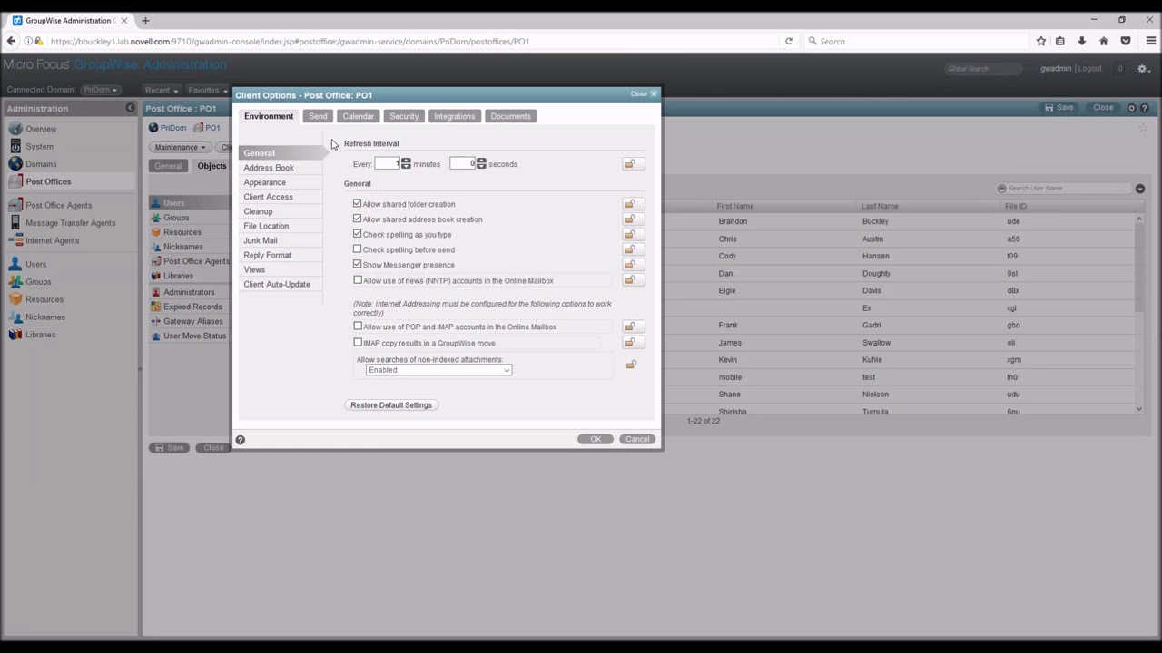 HowTo integrate Vibe into a GroupWise Client - YouTube