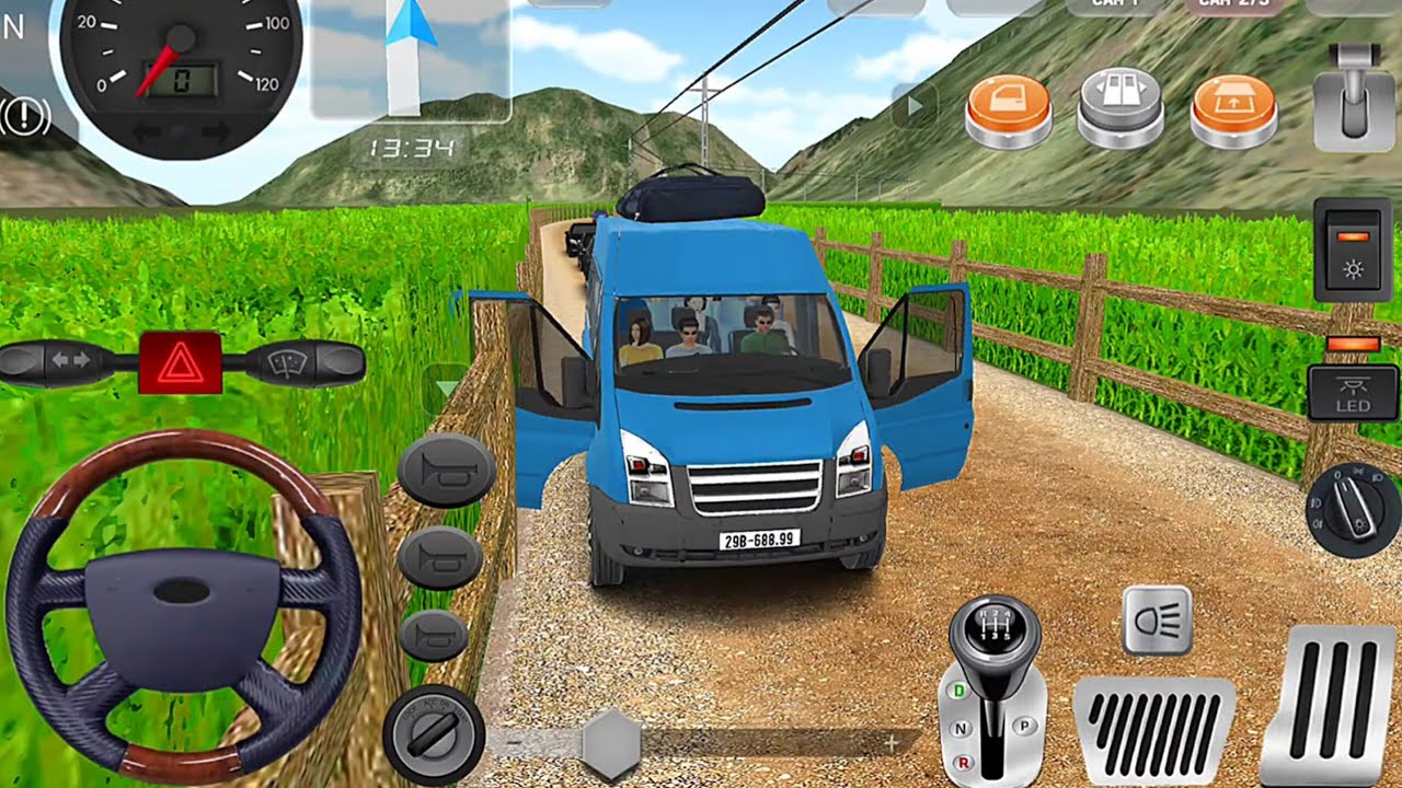 Real Minibus Simulator Ford Transit Games - Passenger Pickup Van Game ...