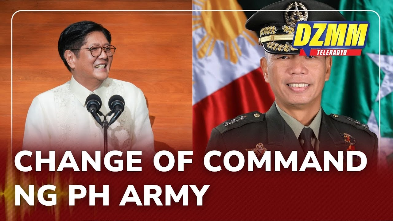 Marcos to lead PH Army change of command ceremony | DZMM Teleradyo (31 ...