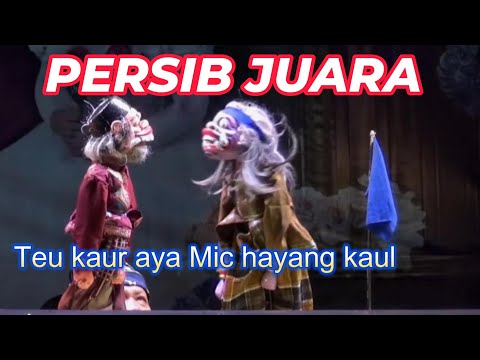 Ngeunah Seuri... Buta Pawai Persib Juara diajak perang - Bodoran Buta PGH3 H. Dadan Sunandar