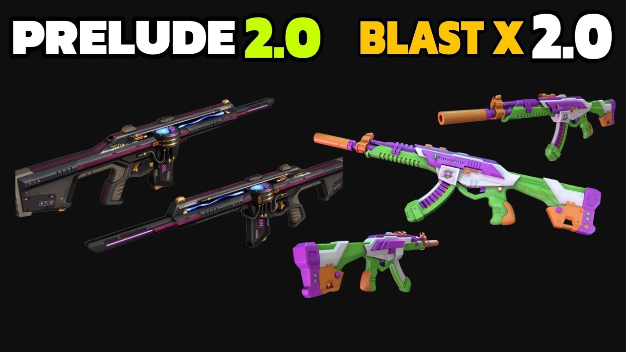 Valorant Upcoming Skin Bundle Leaks | Blastx 2.0 & Prelude to Chaos 2.0 ...
