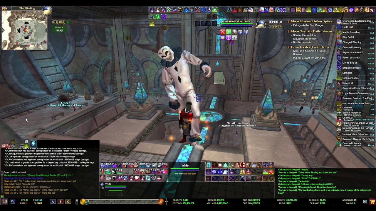 EverQuest II - Guardian Jokester petamorph - YouTube