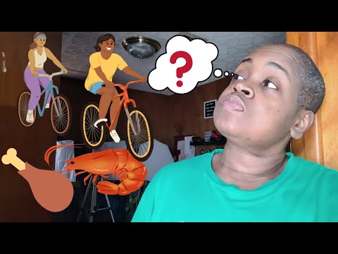 Like riding a bike + Cooking shrimp and chicken Vlog #132b - YouTube