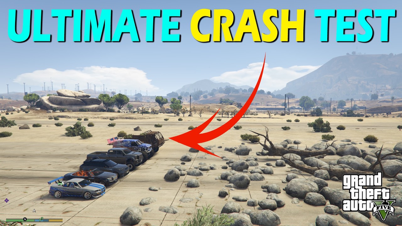 Ultimate Crash Test 🏁💥😱 || GTA5 Challenge || GTA V || #gaming # ...