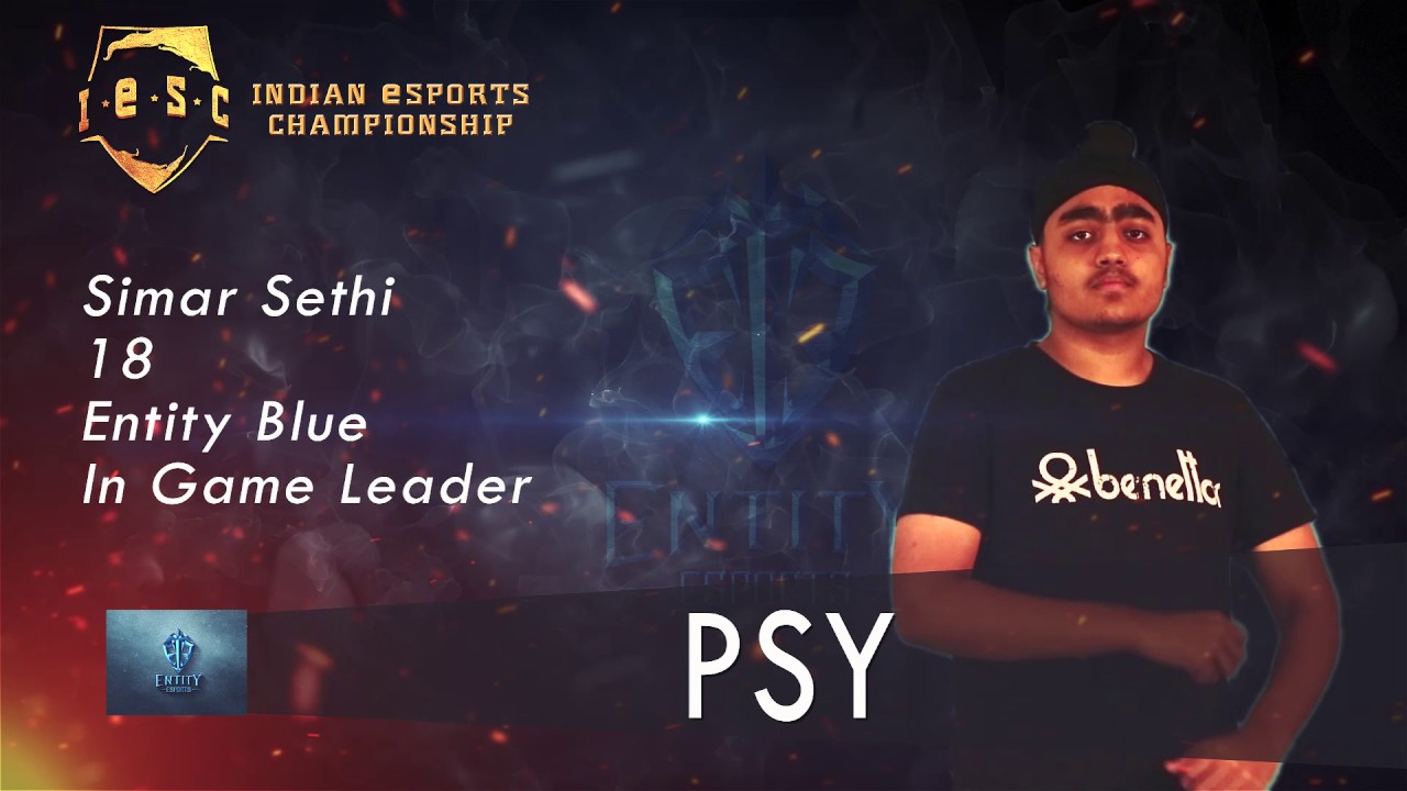 Team Entity E-Sports at Indian eSports Championship - YouTube