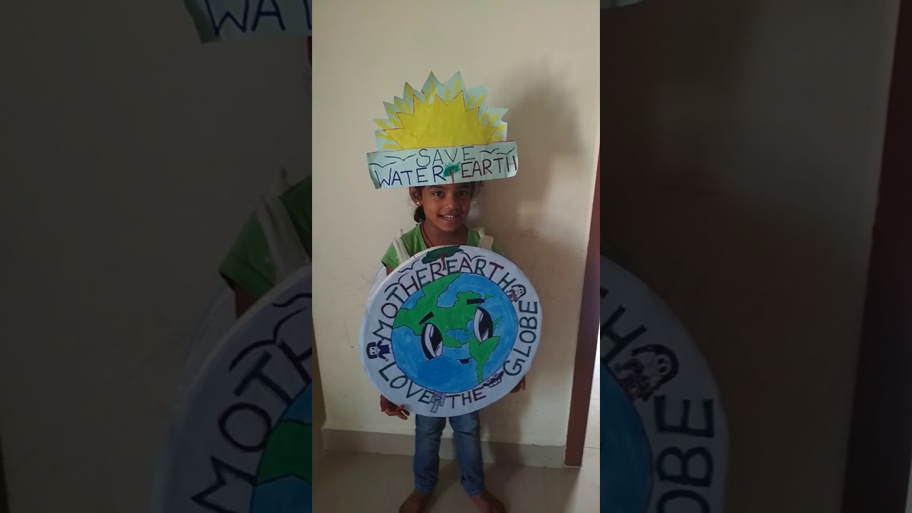 Fancy dress planet earth🌎 - YouTube