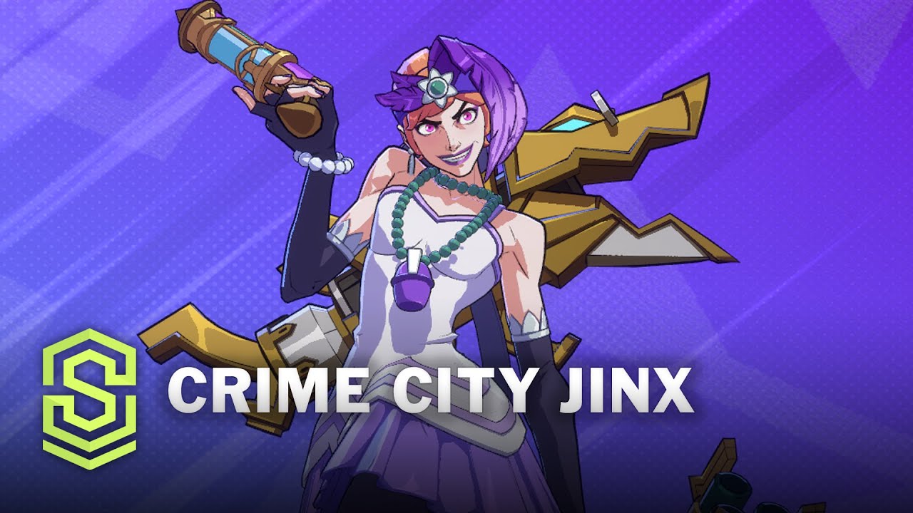 Crime City Jinx 2XKO Skin Spotlight - YouTube