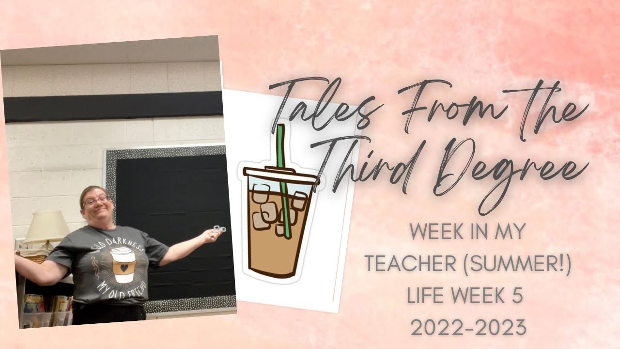 Week in my Teacher (Summer!) Life // Week 5 // Classroom set up! - YouTube