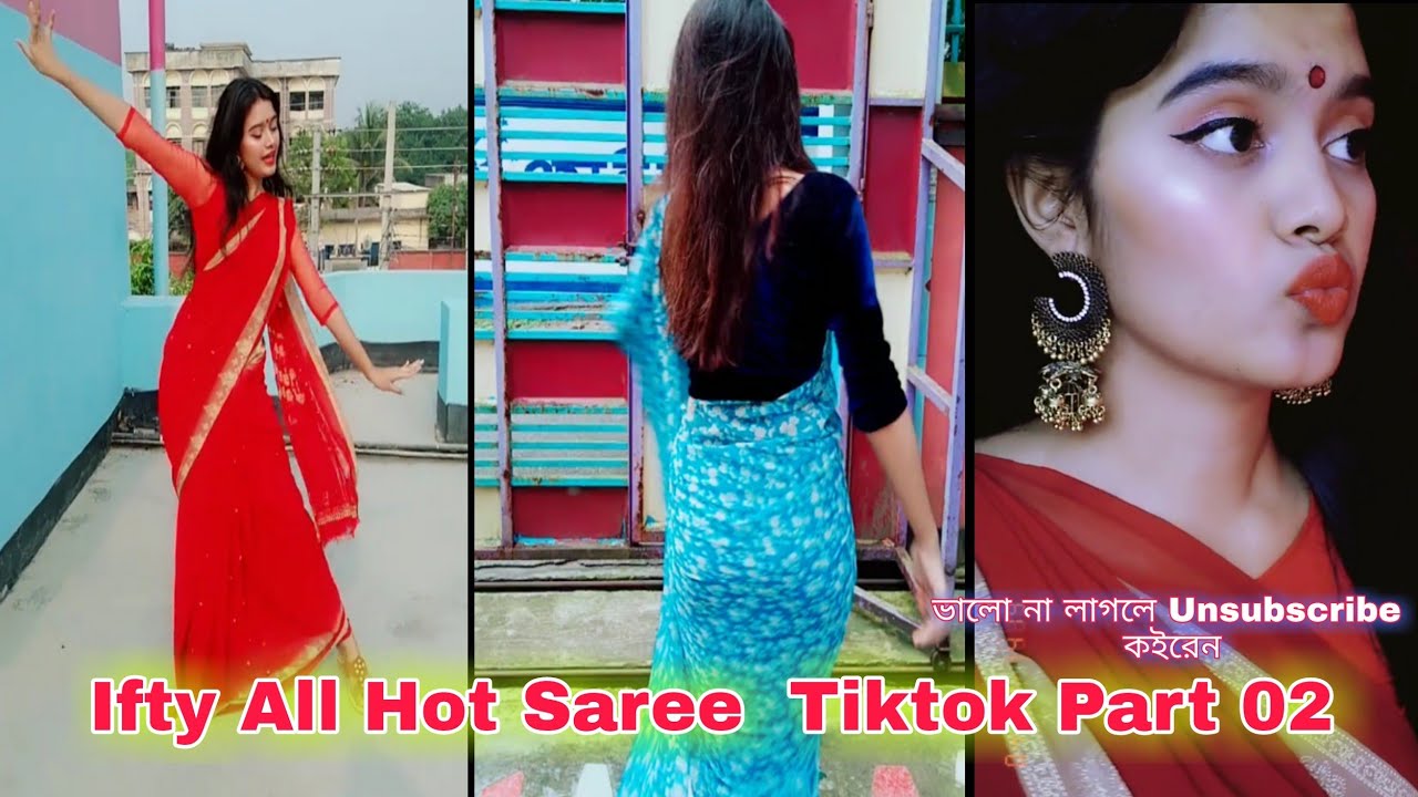 Ishrat Rahman Ipty All Hot Saree Tiktok Part 02 । ইপতির সব হট শাড়ি টিকটক পর্ব ০২ । AH Tiktok ...