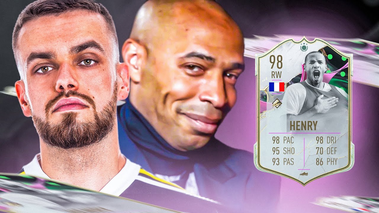 HENRY A ENFIN LA CARTE FUT QU'IL MERITE !! TEST DE SA CARTE ...