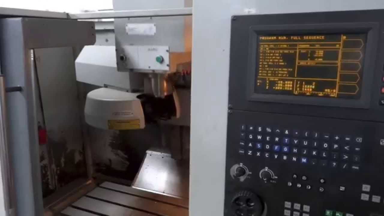 Bridgeport VMC 500-16 - YouTube