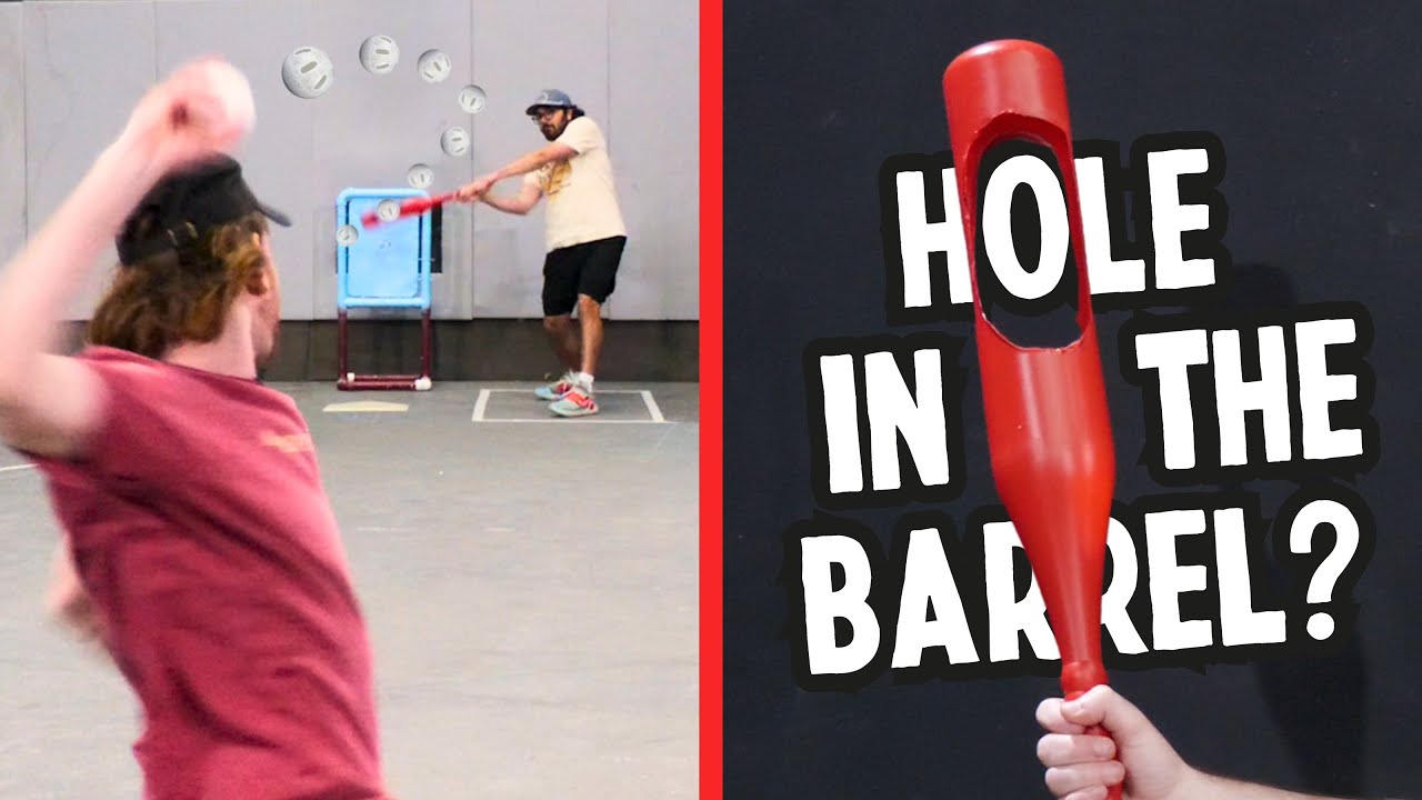 Hitting with the Worst Baseball Bats we Could Find - YouTube